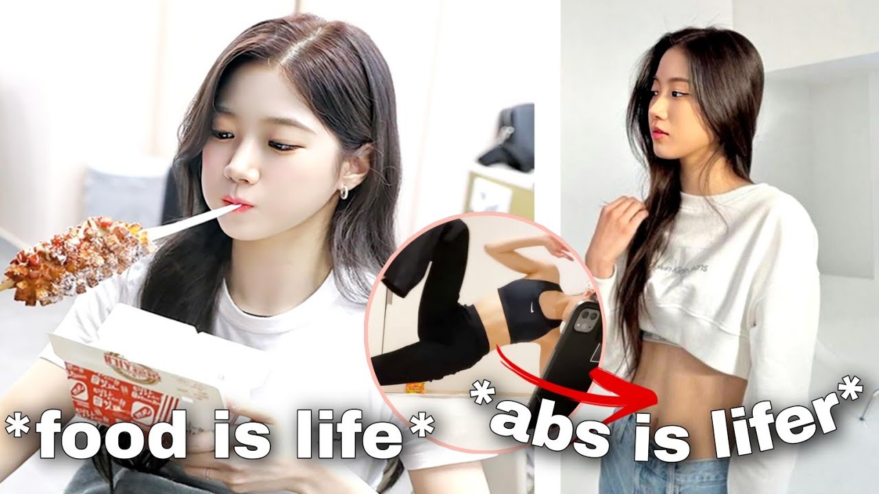 Kazuha's *workout routine* to maintain her perfect abs - YouTube