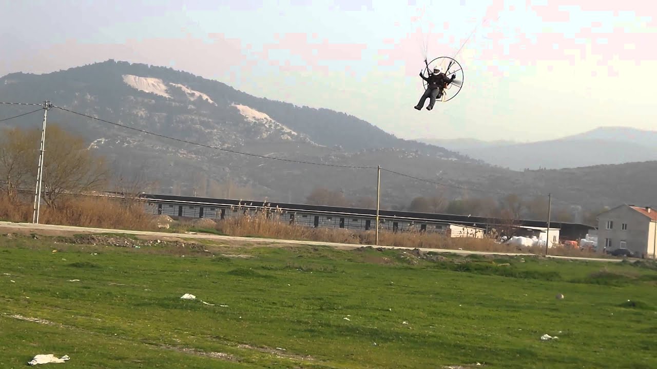 METİN PEHLİVAN-PARAMOTOR UÇUŞU - YouTube