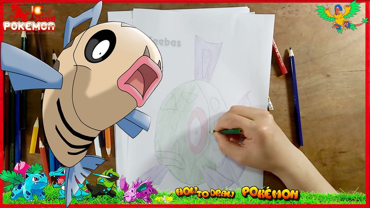 Pokemon Drawing and Coloring for Kids | Art Colors for Сhildren's with ...