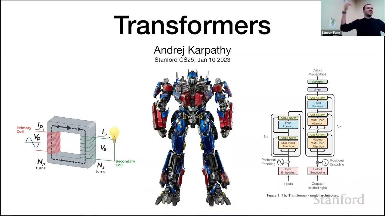 Stanford CS25: V2 I Introduction to Transformers w/ Andrej Karpathy - YouTube