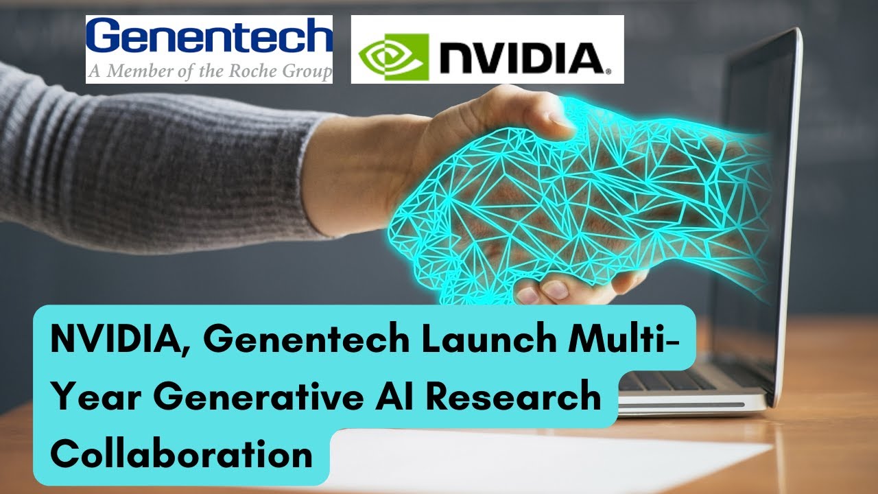 Genentech and NVIDIA enter into generative AI research collaboration - YouTube