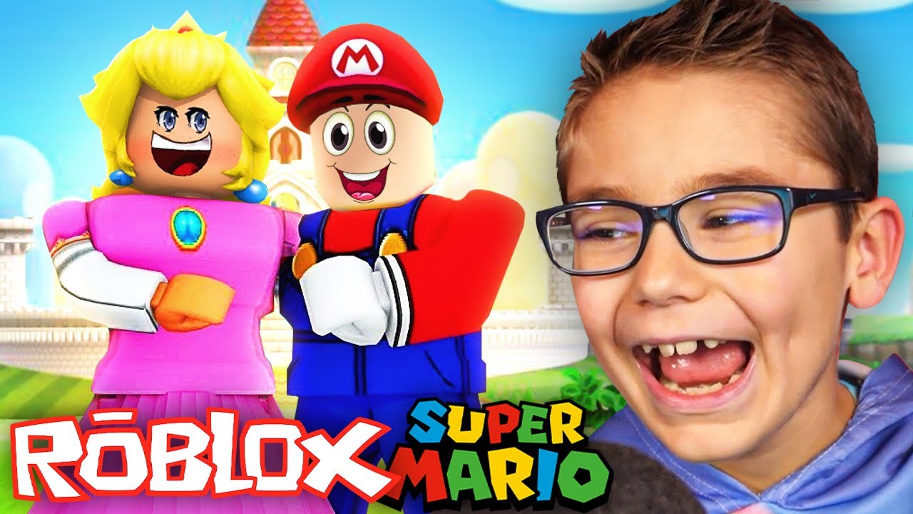 JE SUIS SUPER MARIO DANS ROBLOX ! - YouTube