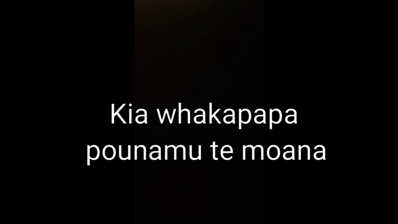 Kia hora te marino - YouTube