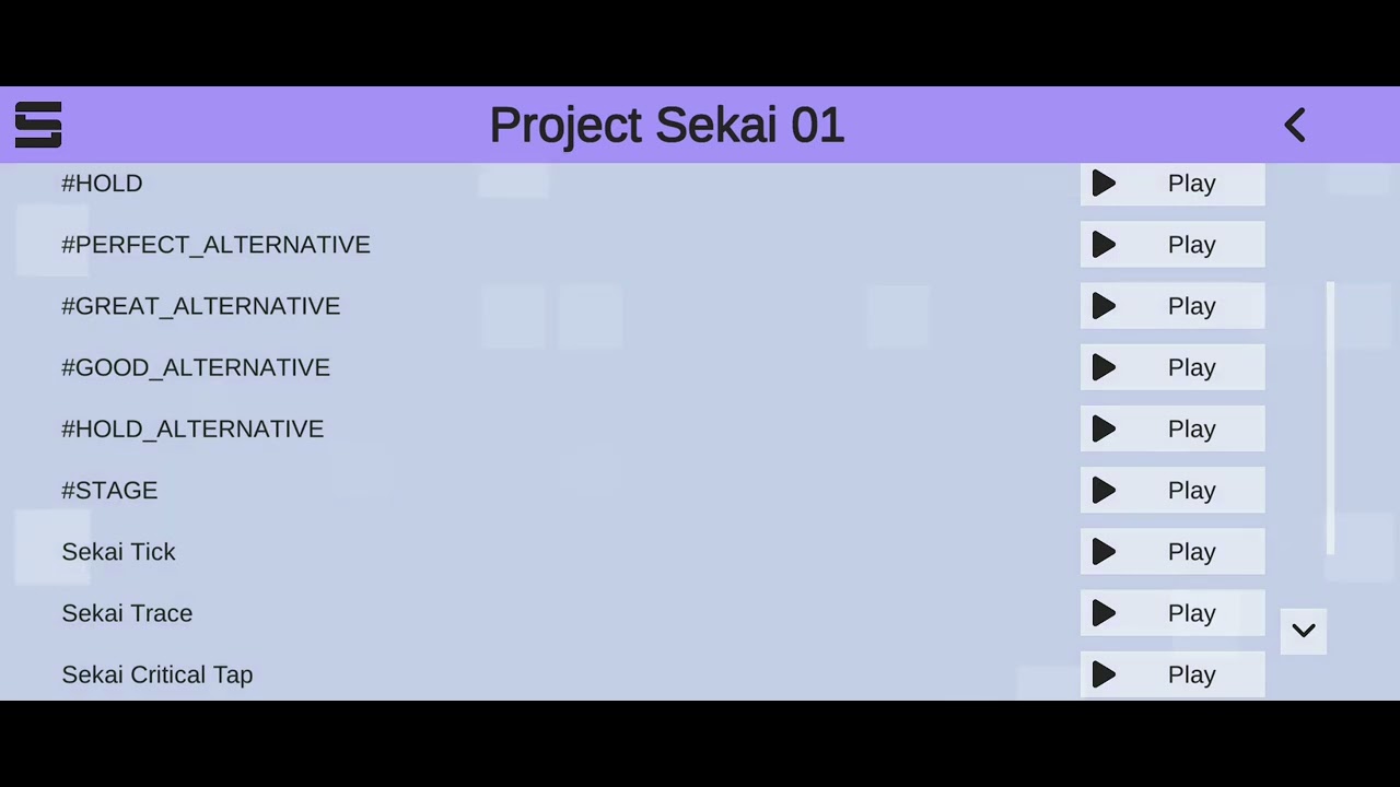 Most if not All Project Sekai/HATSUNE MIKU: Colorful Stage! Note SFX ...