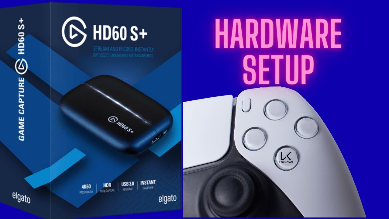 HD60 S+ Gaming Capture Card Hardware SetUp for PS5 Recording ...