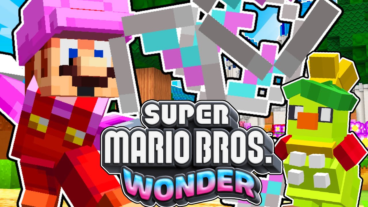 Minecraft Super Mario Wonder | FLOWER KINGDOM CLEAN-UP! [261] - YouTube