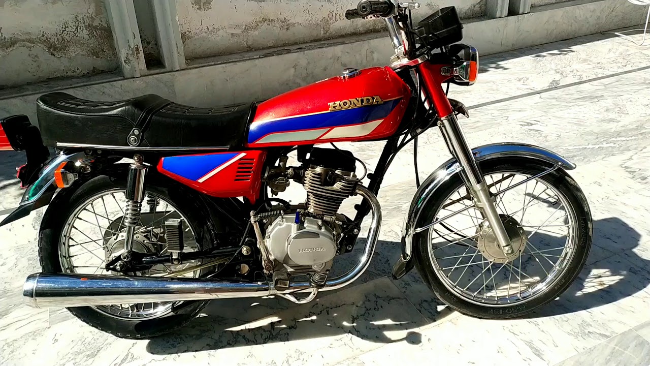 Honda CG 125 91 model - YouTube