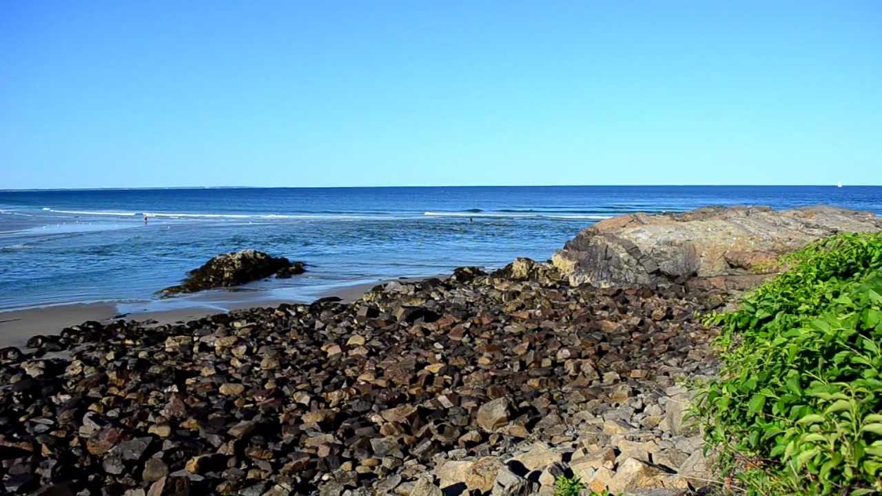 A broad view of Marginal Way Walkway in Ogunquit, Maine - YouTube