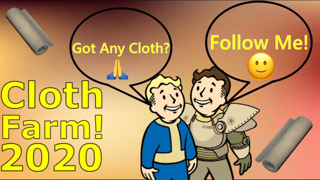 Fallout 76: Cloth Farm 2020 - YouTube