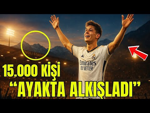 Arda Güler 82  DAKİKADA ÇIKTIĞINDA Stadyum AYAĞA KALKTI! Böyle Alkış GÖRÜLMEDİ!