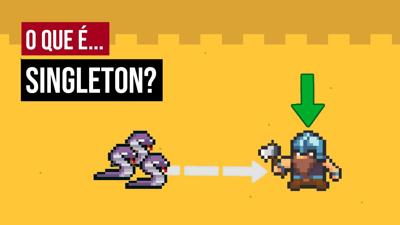 O que é um Singleton? - Acesso fácil para objetos únicos no jogo - YouTube