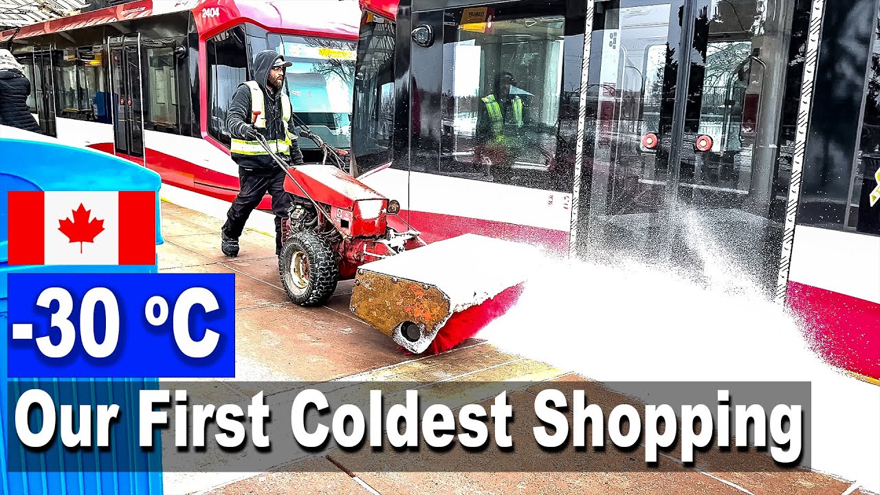 First Ice cold shopping experience in Calgary, Canada - YouTube