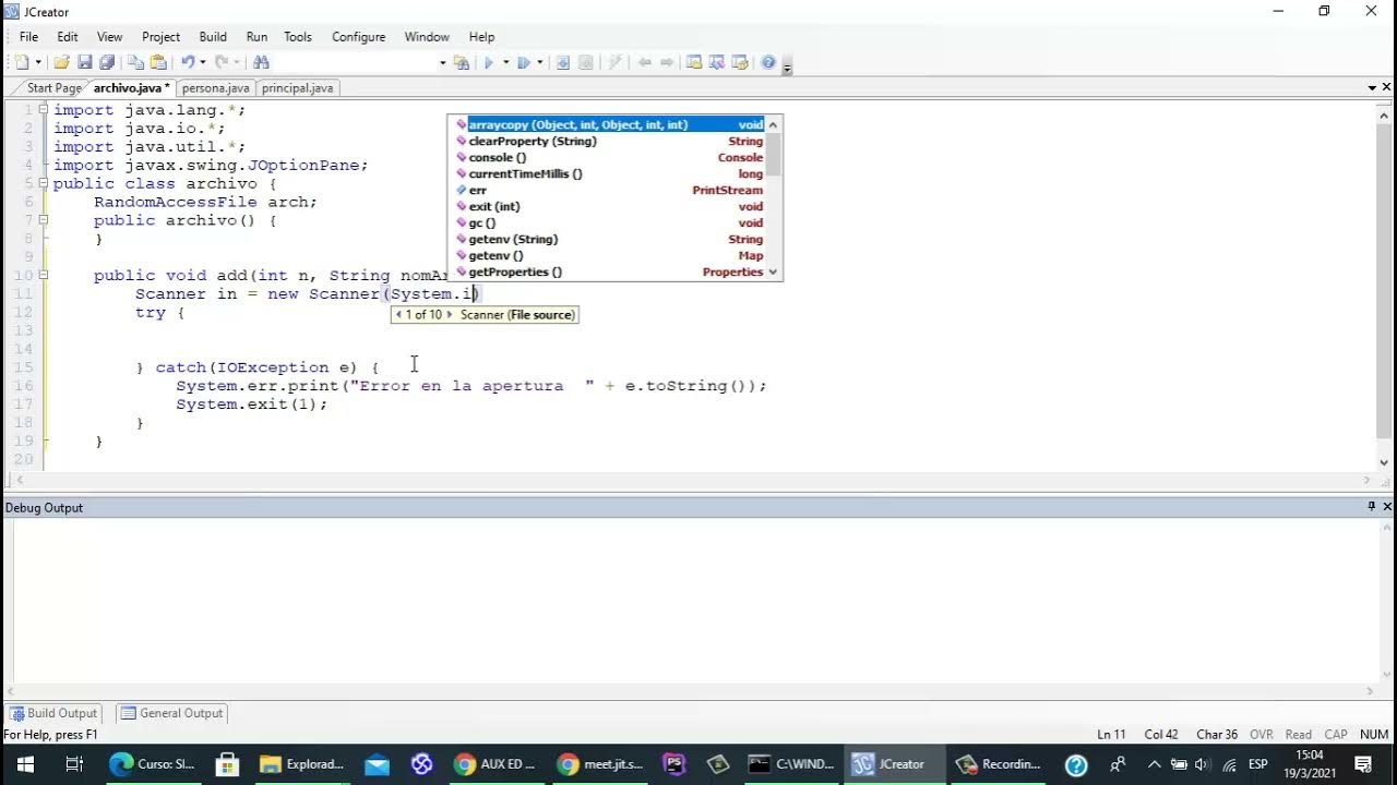 05 - Archivos de acceso aleatorio - JAVA - YouTube