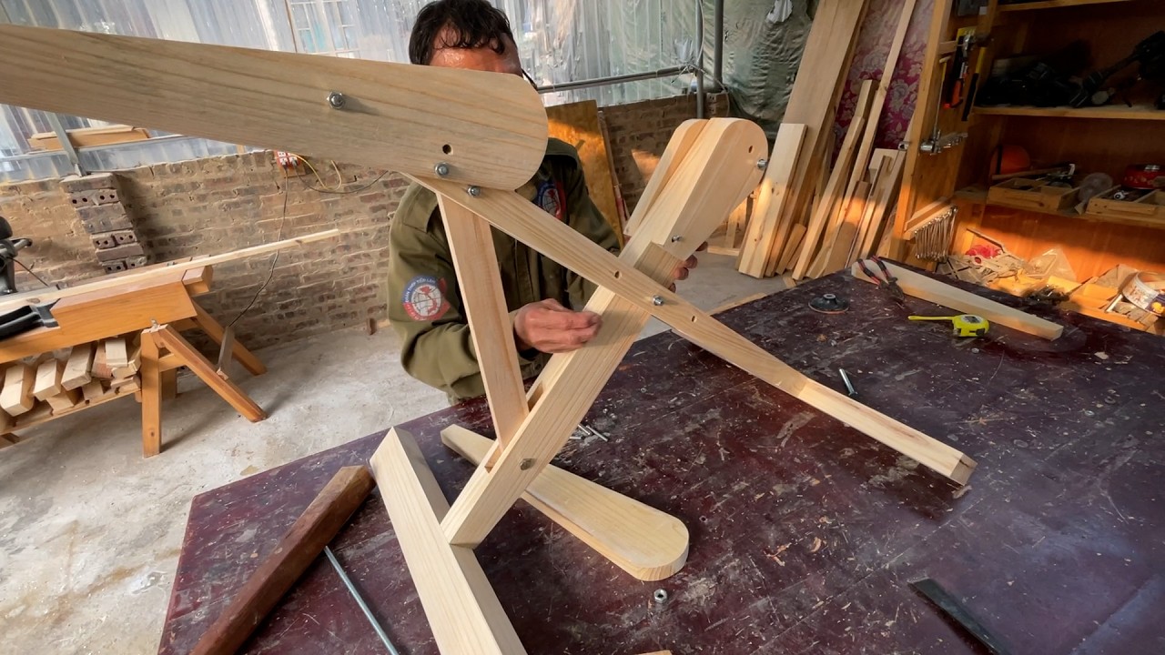 Instructions for Crafting a Wooden ERGONOMIC CHAIR for Correct Sitting ...