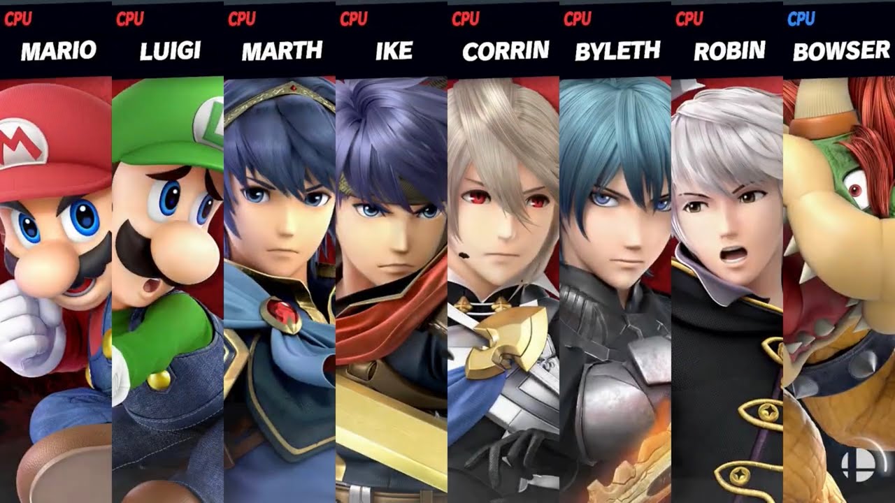 Super Smash Bros. Ultimate - Team Mario is way better than you, Bowser - YouTube