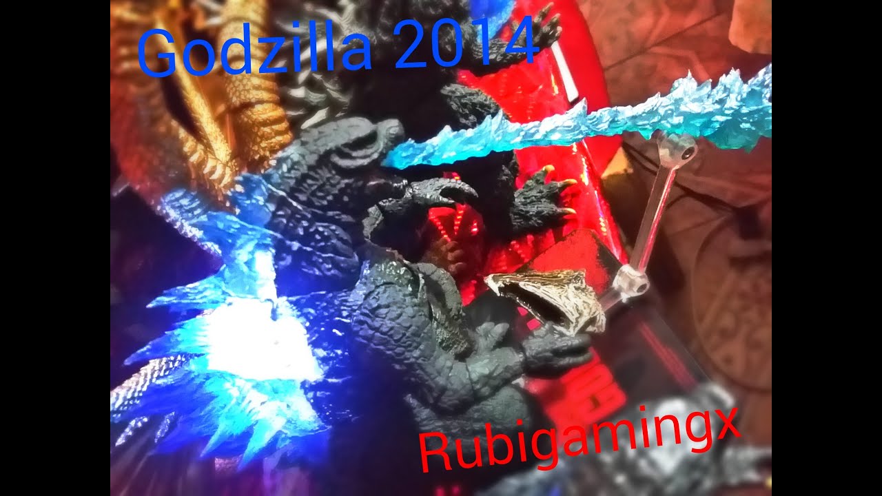 S.H.MonsterArts Godzilla 2014 Spit Fire version review - YouTube