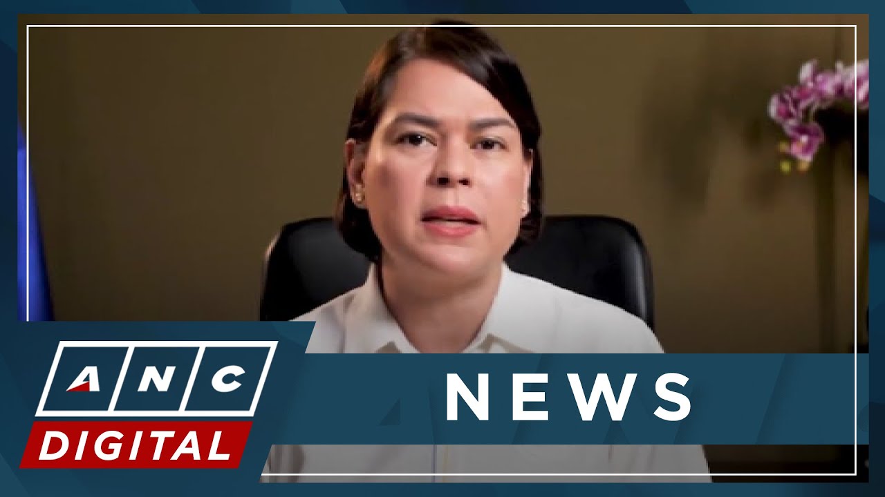 VP Sara Duterte thanks Marcos for continuous trust, support | ANC - YouTube