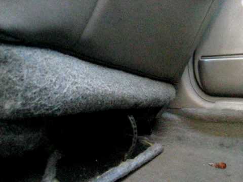 Car Hidden Compartment Passenger Seat "Stash" - YouTube