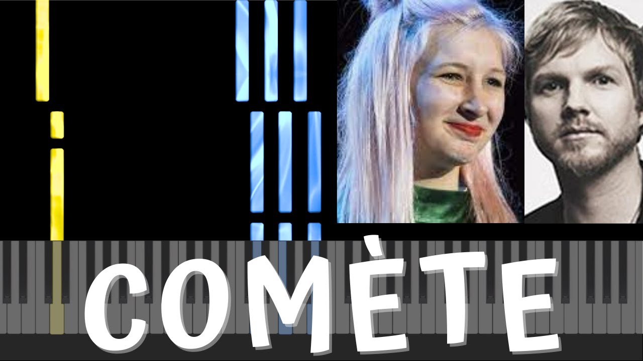 Piano facile // Kyo & Alice on the roof - Comète (Accompagnement vocal ...