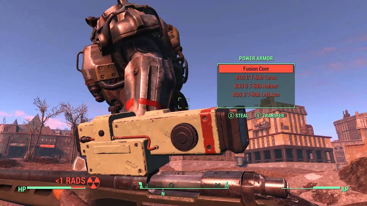 Fallout 4 glitch - Floating Power Armour (SPOILER ALERT) - YouTube