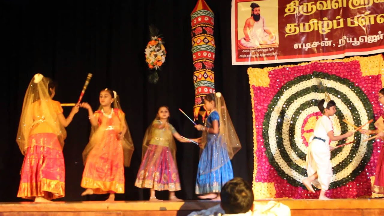 Kolattam Dance by Agalya - YouTube