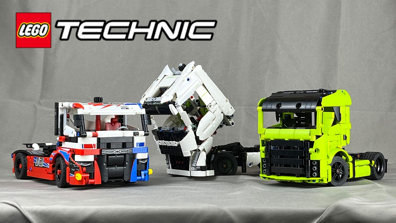 TOP 3 BEST LEGO Technic Semi Trucks! - YouTube