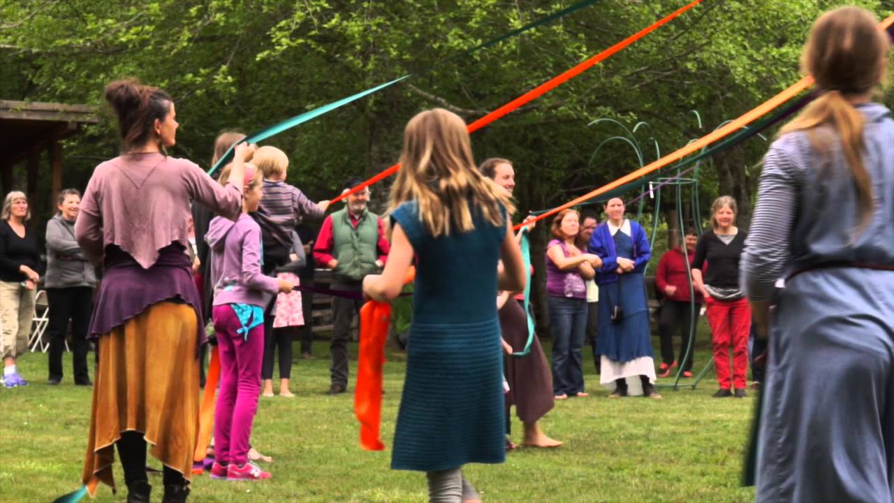 MAYPOLE DANCE - YouTube