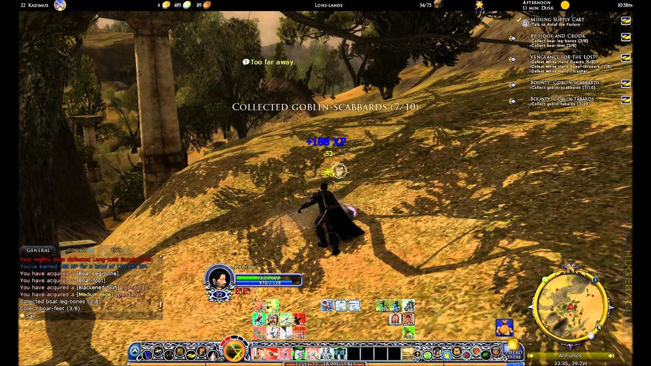 LOTRO Champion LP Part 029 - Lone Lands - YouTube