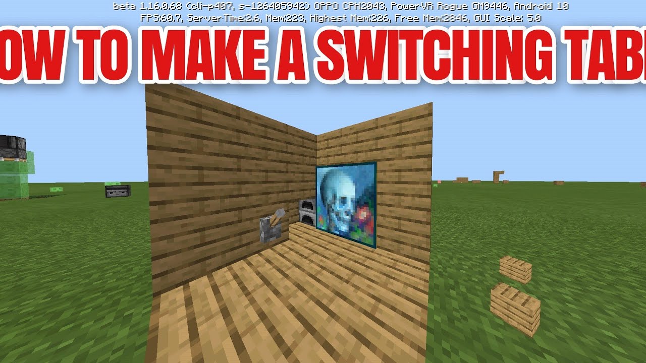 How To Make A Switching table In minecraft! | PJwolfie YT - YouTube