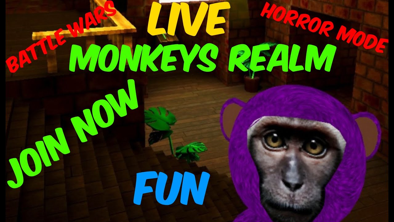🔴Live Monkeys realm🐵 Join now🔴 - YouTube