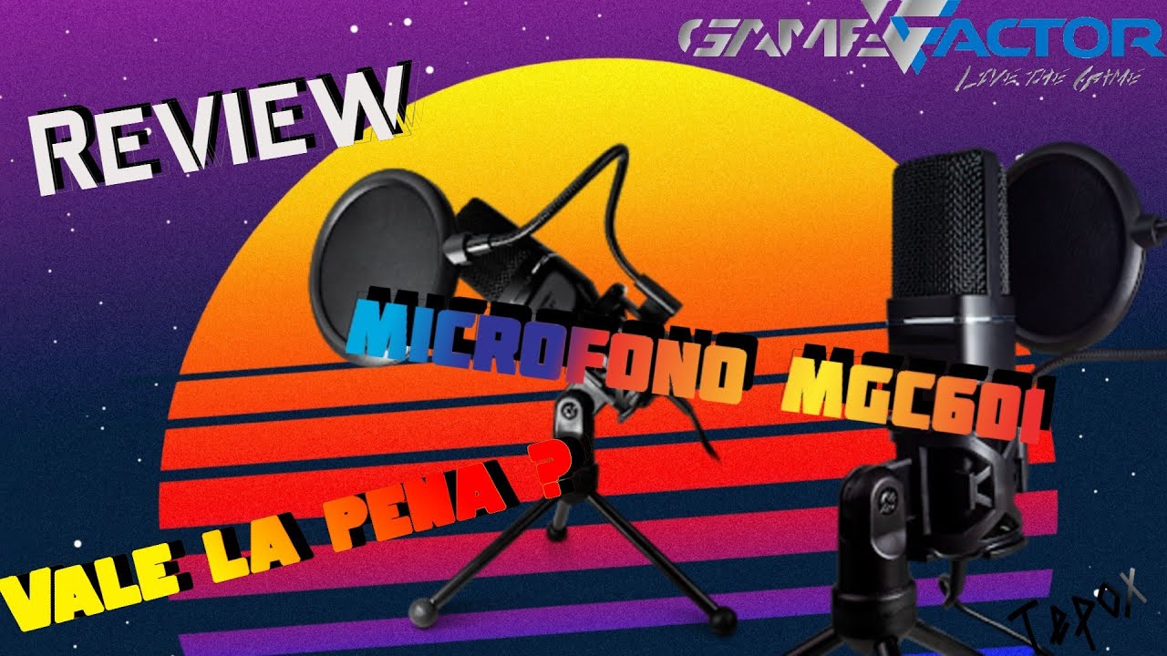 Análisis al Micrófono Mcg601 de Gamefactor - Tepox80 - YouTube