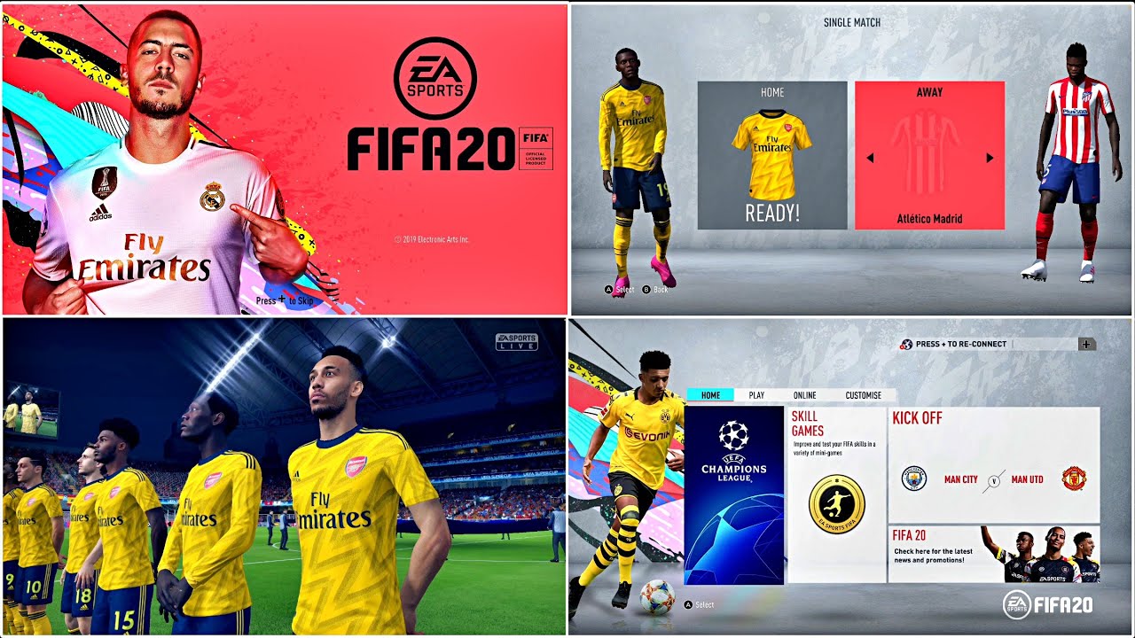 FIFA 20 Switch Edition ( Ryujinx V1.1.1294 ) - FIFA 2020 Android Also ...