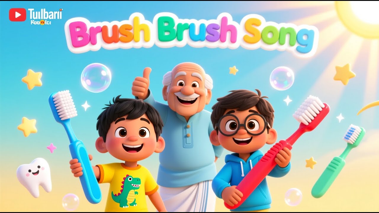 Brush Your Teeth Song | cartoon Nursery Rhymes & Baby Songs - YouTube
