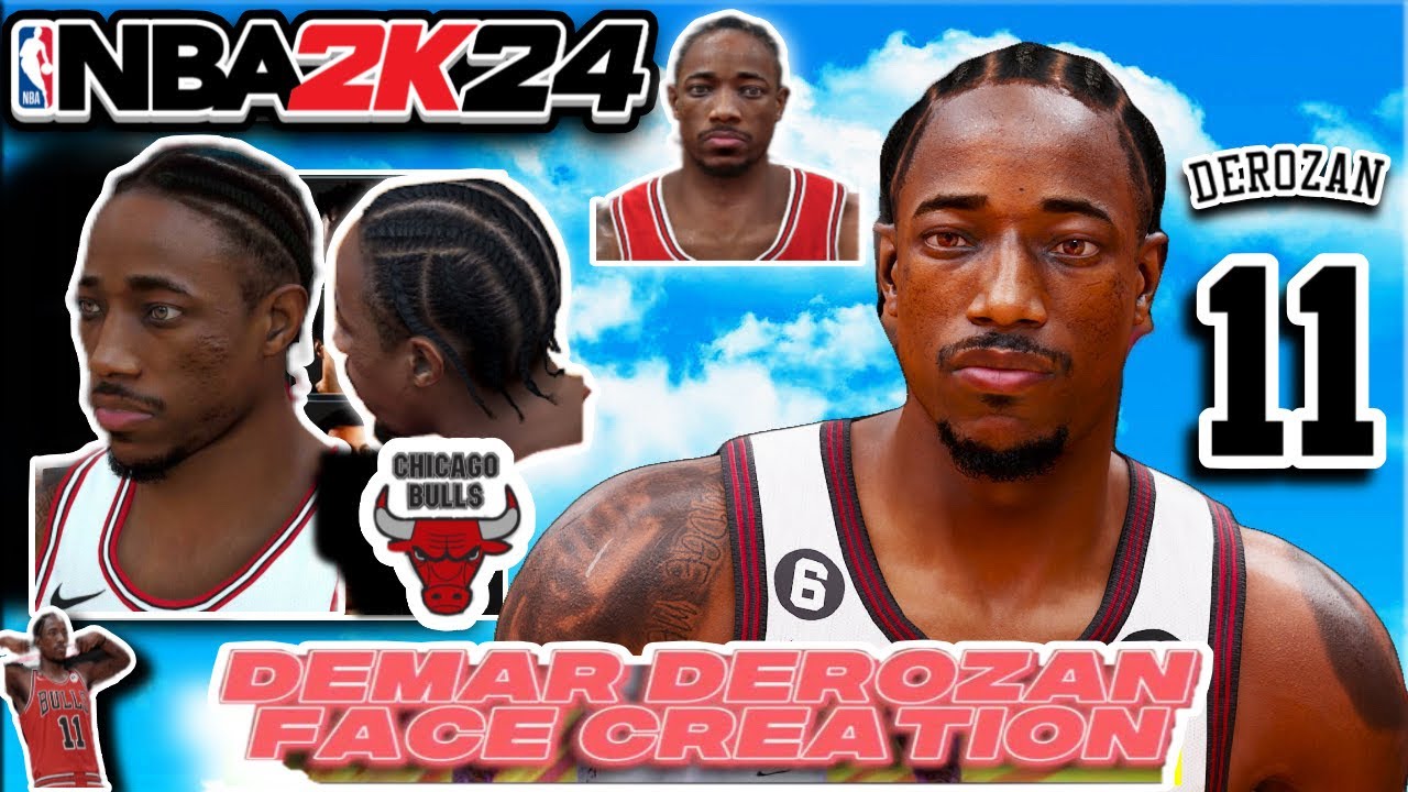 Demar Derozan Face Creation In 2K24 - *BEST* Demar Derozan Face ...