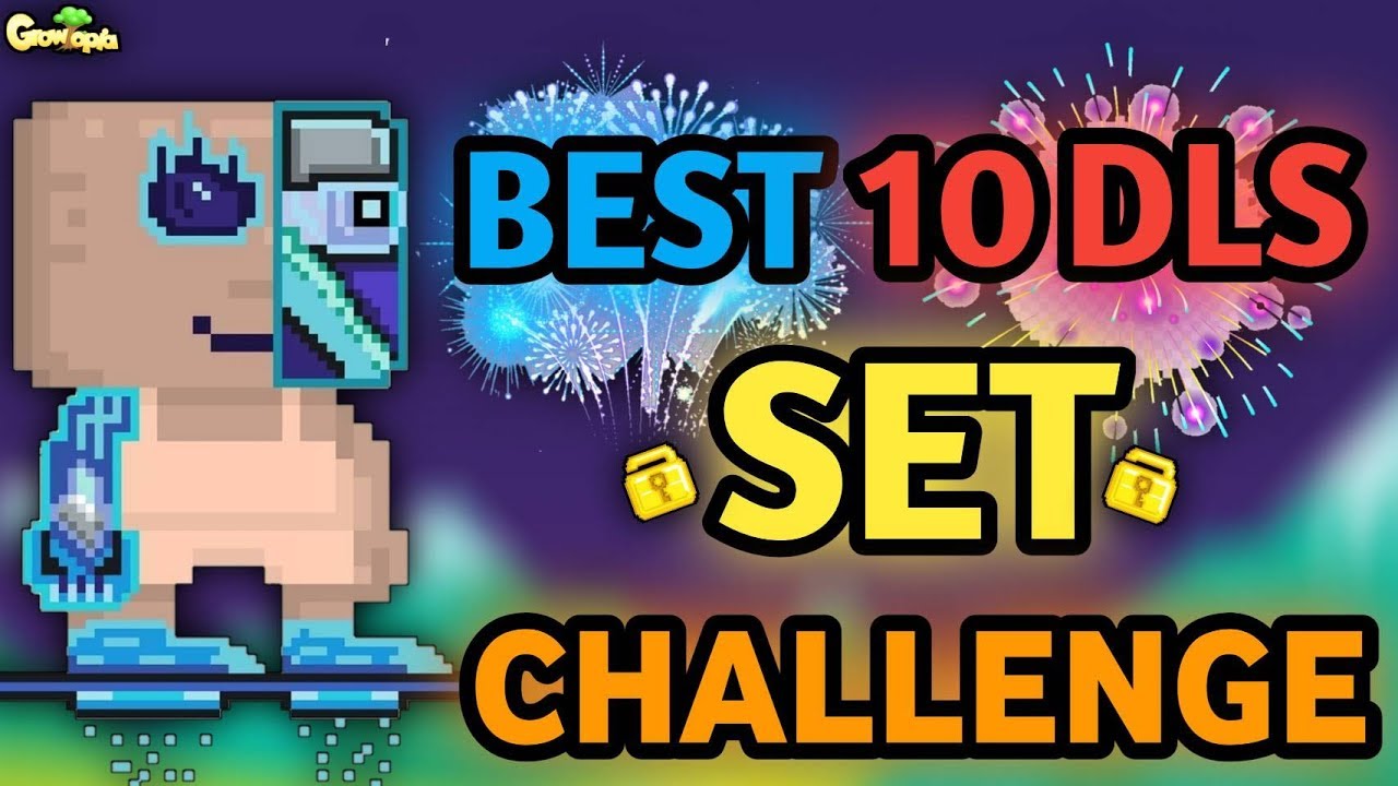 BEST 10 DLS SET CHALLENGE (NEW ITEM) | Growtopia - Set Challenge #53 ...