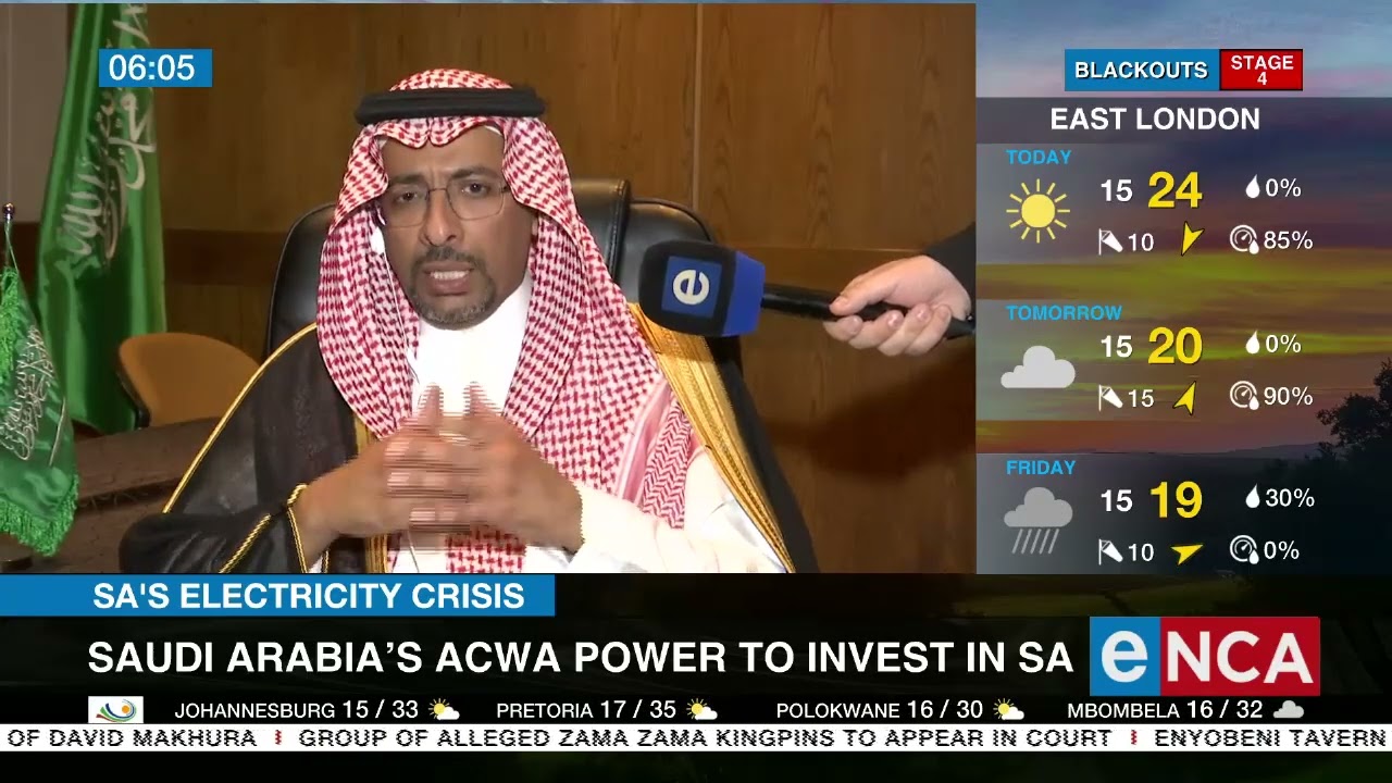 Saudi Arabia's Acwa Power to invest in SA - YouTube
