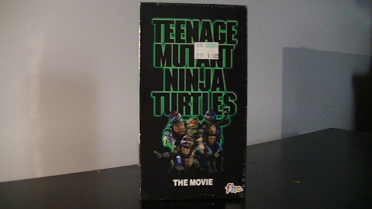 Retro Unboxing - (Brand New) Teenage Mutant Ninja Turtles (1990) VHS ...