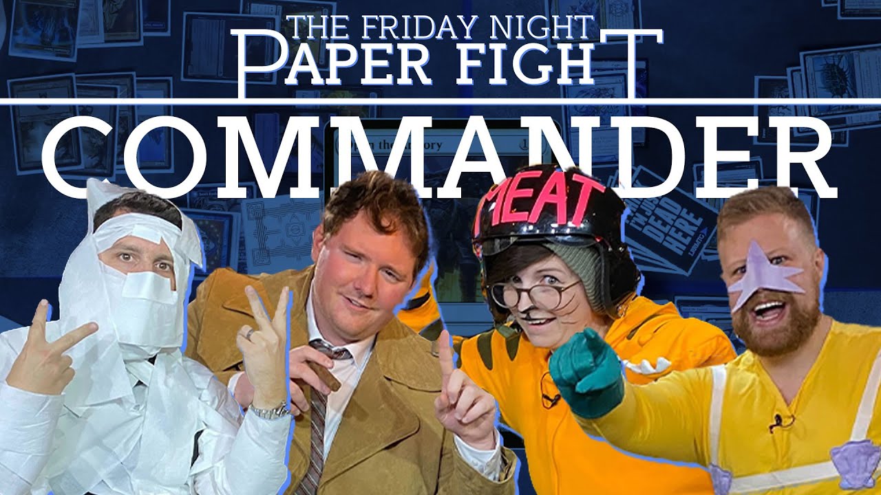 Costume Commander || Friday Night Paper Fight 2023-10-27 - YouTube