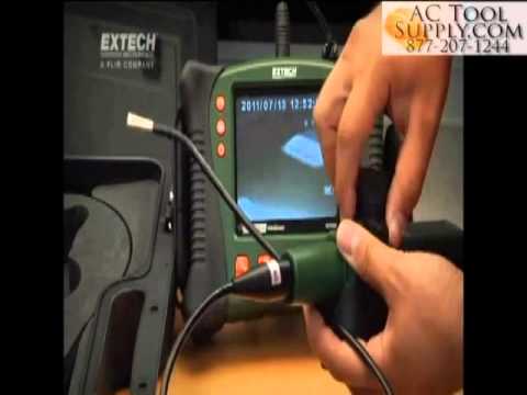 Extech HDV640 VideoScope Borescope HD Inspection Camera - YouTube