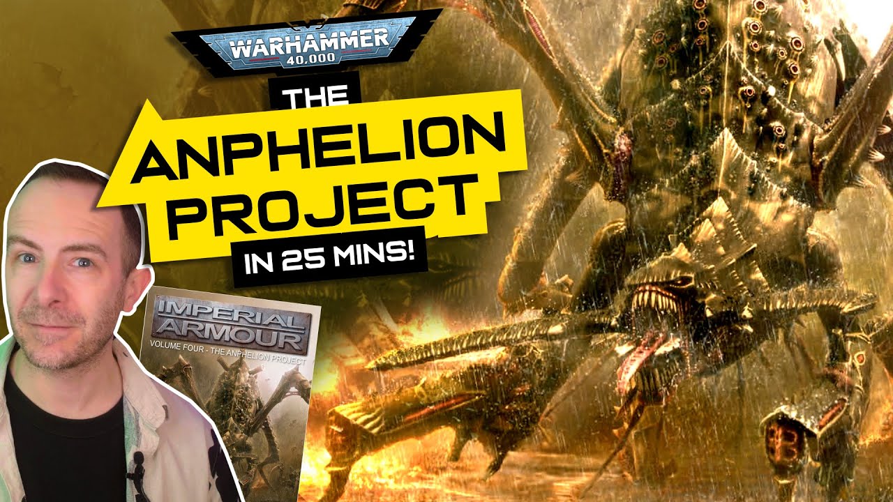 Jurassic Park, but 40k! The ANPHELION PROJECT in 25 Mins! | Warhammer ...