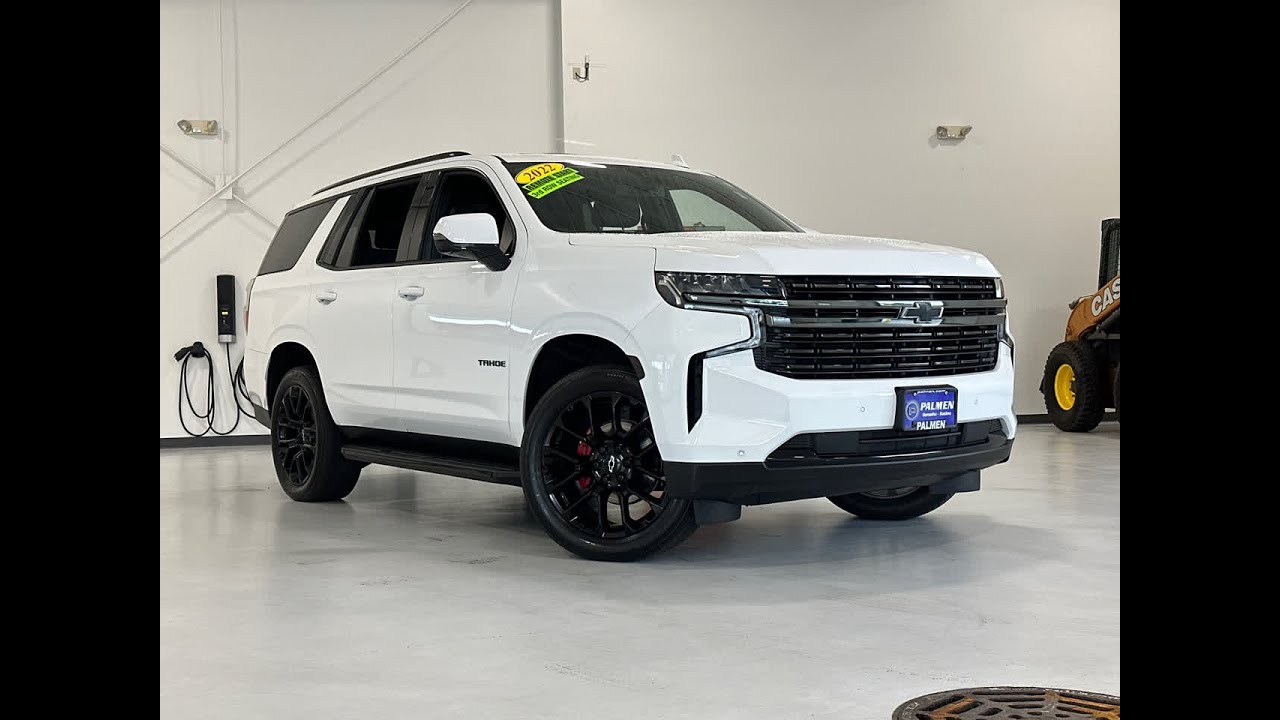 2022 Chevrolet Tahoe RST Kenosha, Gurnee, Antioch, Burlington, Racine ...