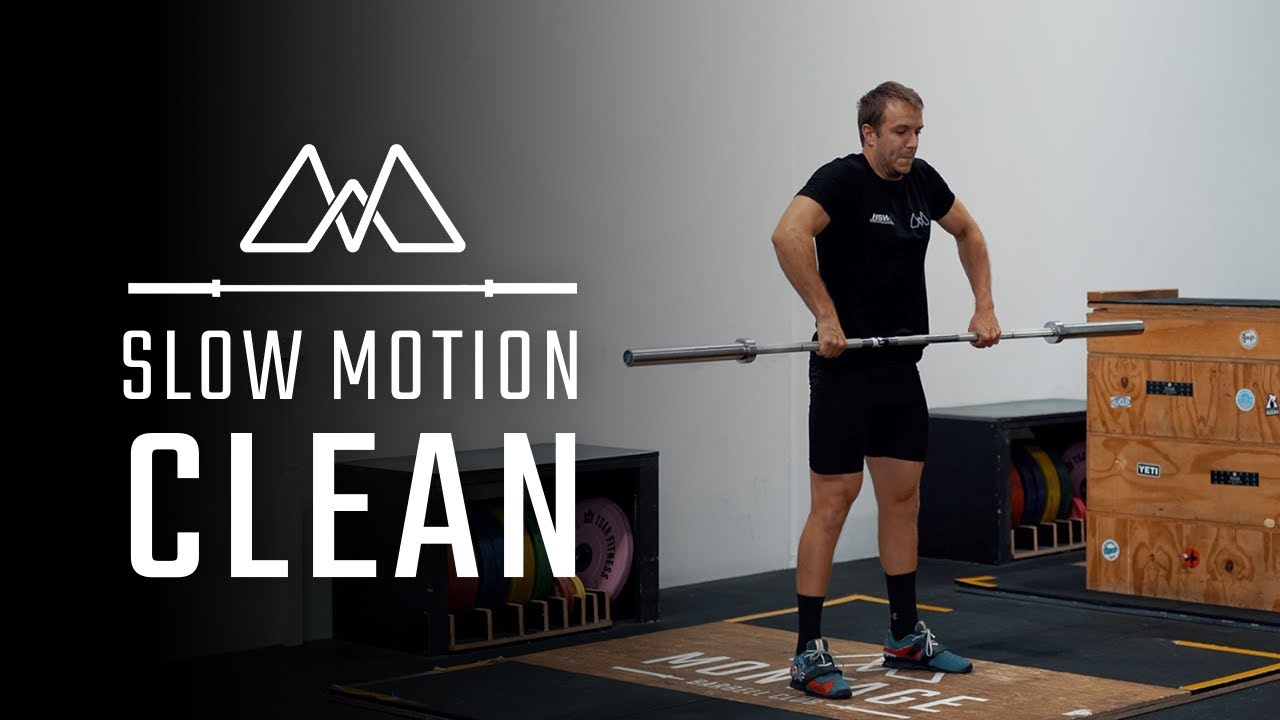 Slow Motion Clean | Olympic Weightlifting - YouTube