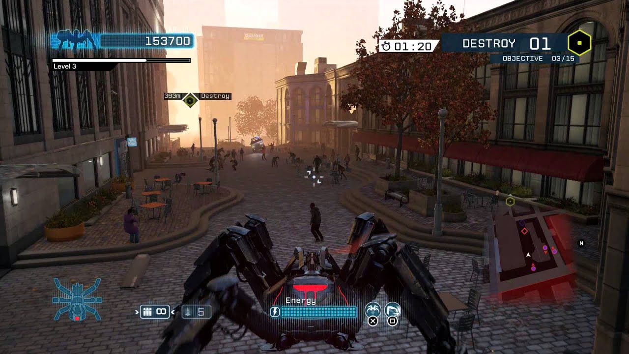 Watch Dogs - Digital Trips (Spider-Tank) Tutorial Shoot Beacons, Cops ...