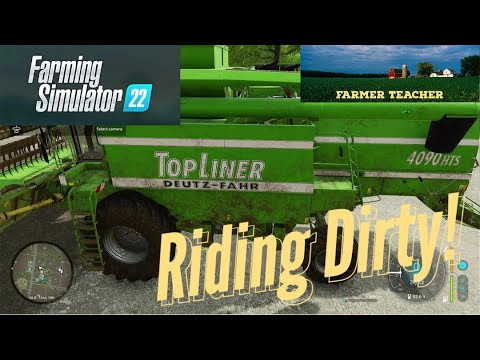 Riding Dirty Farming Simulator 22 - How to clean or wash your equipment ...