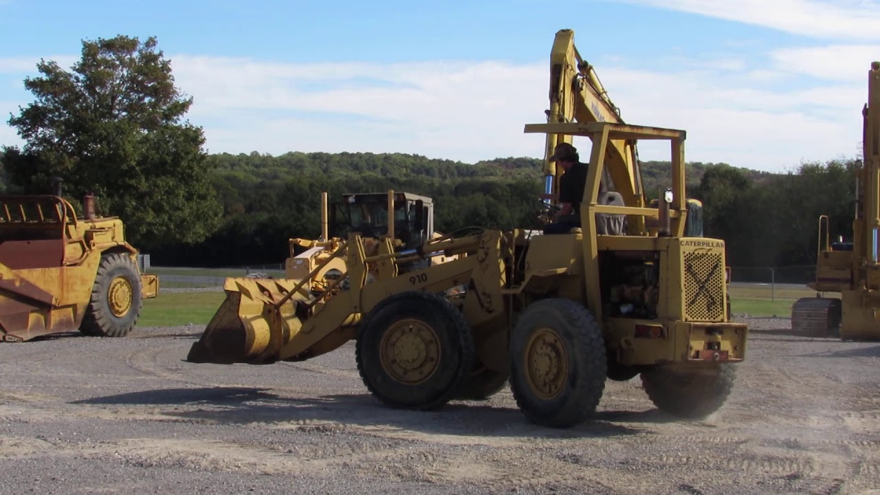 1977 CAT 910 WHEEL LOADER 26673 - YouTube