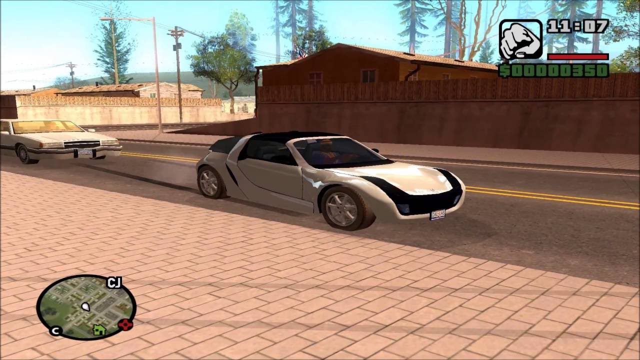 GTA San Andreas Mod Showcase #014 Smart Roadster - YouTube