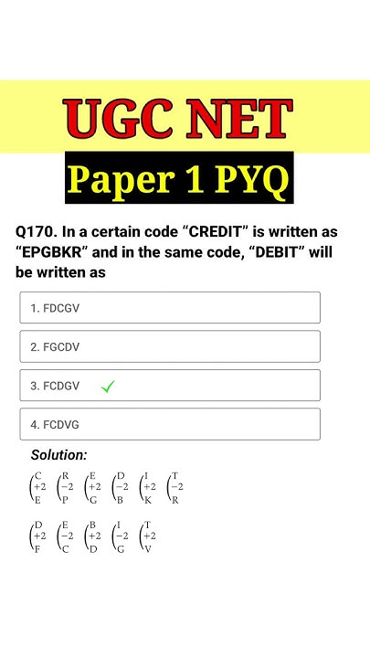 Coding Decoding for UGC NET | UGC NET June 2024 | Mathematical Reasoning UGC NET Paper 1 # ...