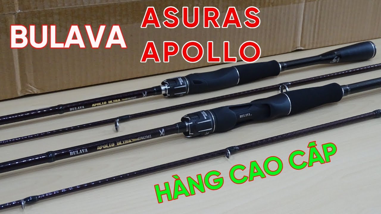Cần lure BULAVA APOLLO và ASURAS mẫu mới nhất - YouTube
