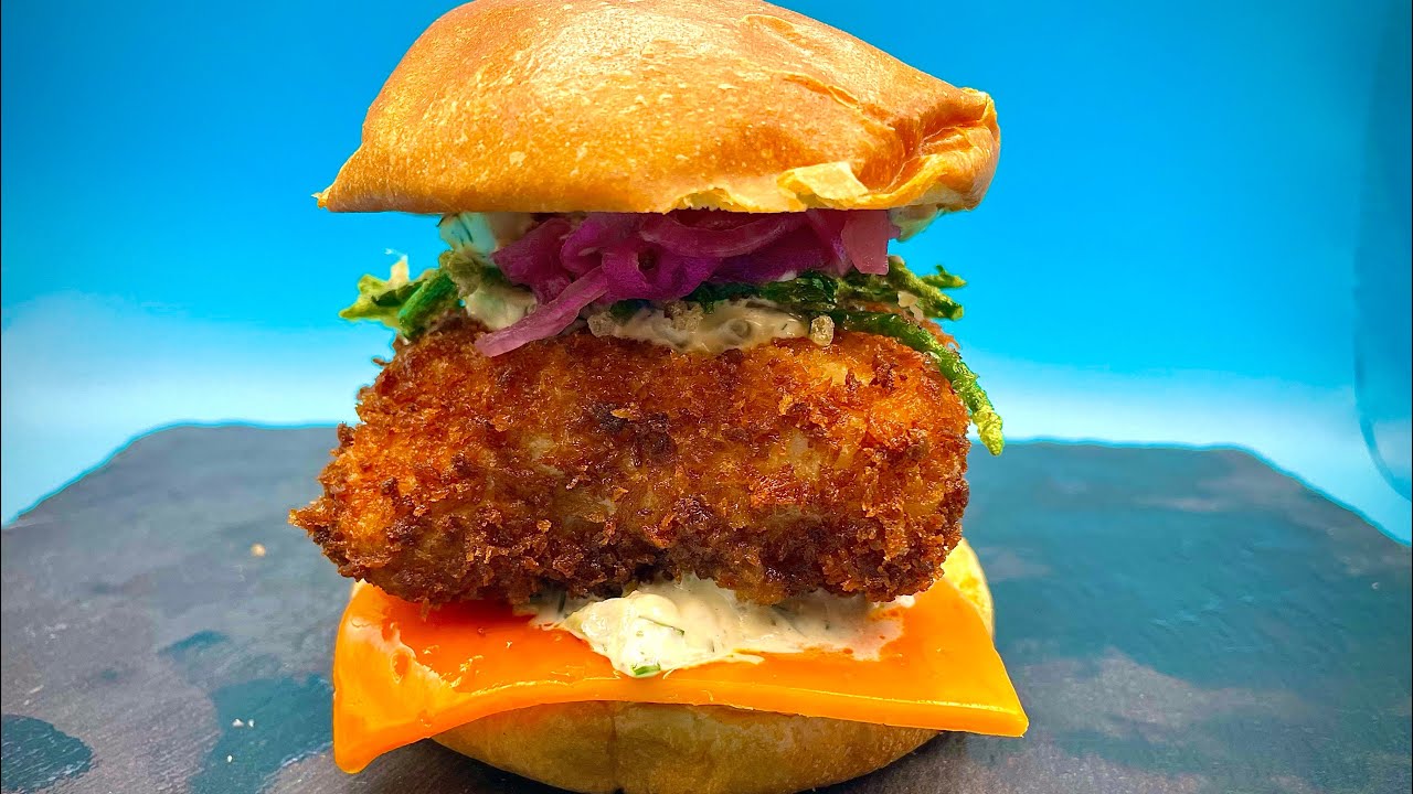The Ultimate Filet-O-Fish (Home Made) - YouTube