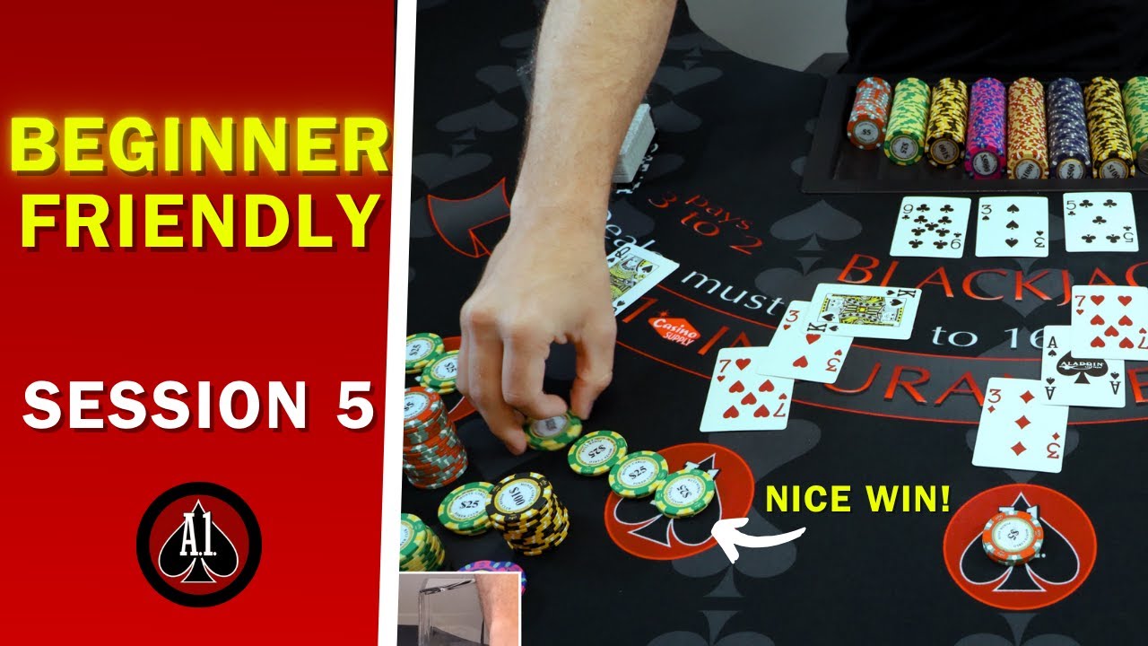 Practice Card Counting Through a 6-Deck Shoe - Beginner Friendly - YouTube